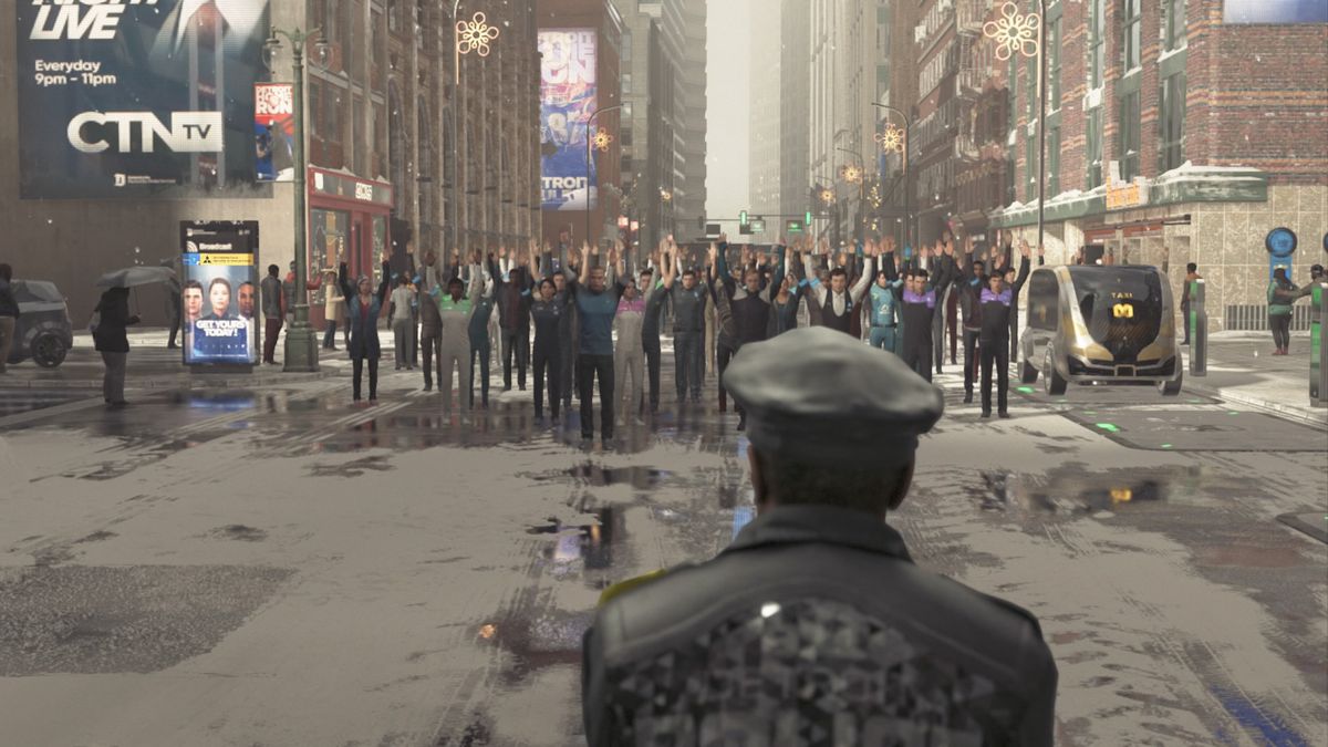 Der Android in Detroid | Polyneux